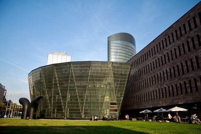 Modern office buildings editorial stock photo. Image of germany - 34051653