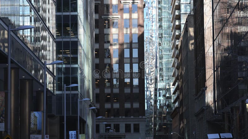 Modern Office Buildings in Downtown Toronto - TORONTO, CANADA - APRIL ...