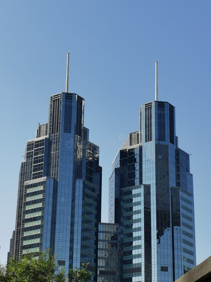 Modern office buildings stock photo. Image of architecture - 260654324