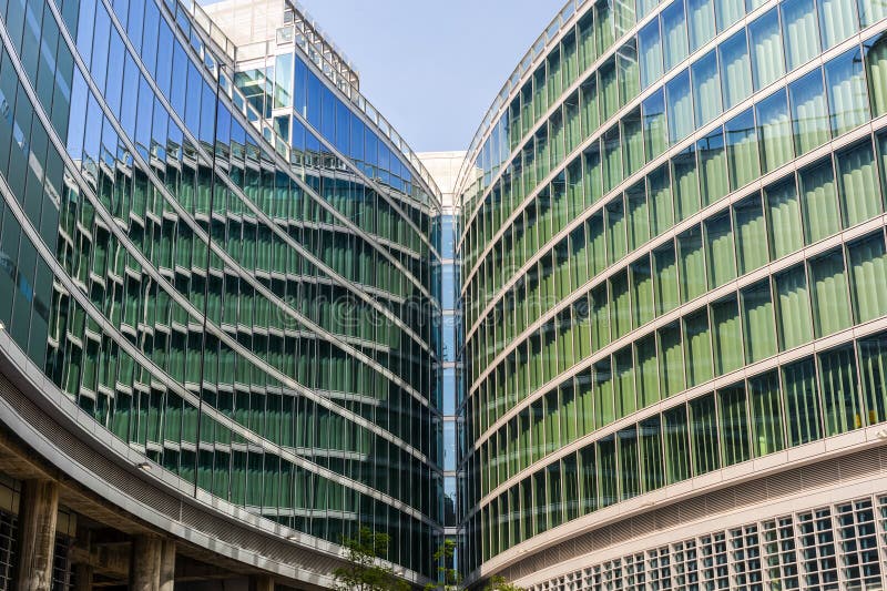 Modern Office Buildings in Milan (Italy) Stock Photo - Image of milan ...
