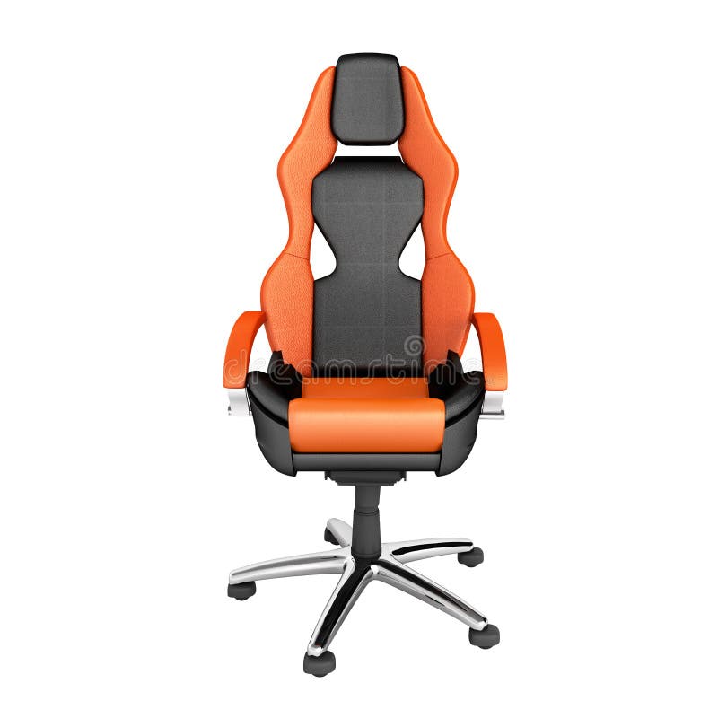 Modern Office Chair Isolated on White Background 3d Render without ...