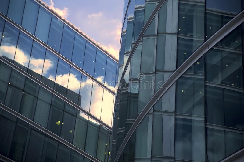 Modern office city block stock photo. Image of modern - 3339206