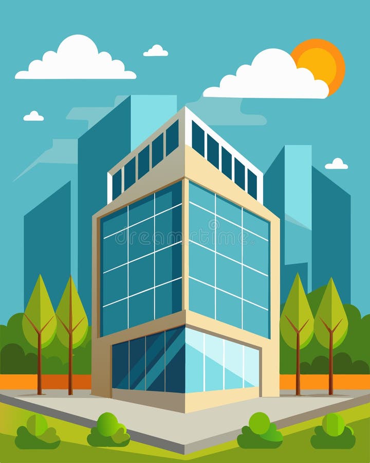 A Modern Office Complex is Powered by an Impressive Array of Solar ...