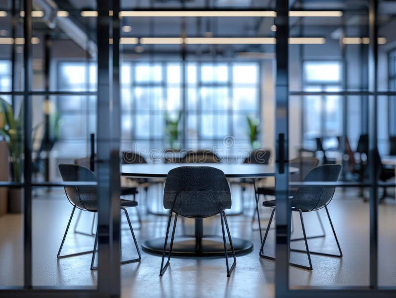 Modern Office Conference Room Stock Image - Image of office ...