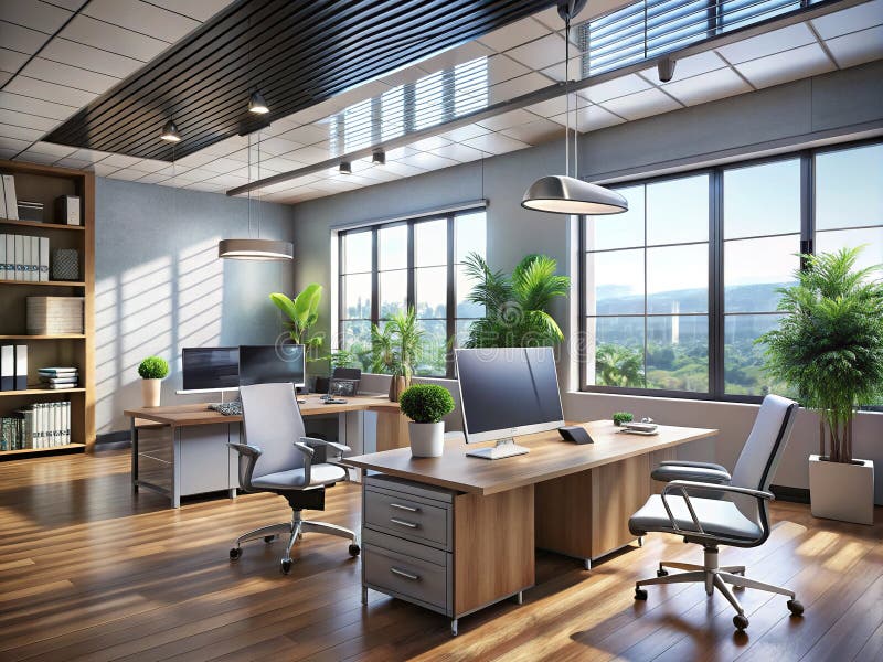 Modern Office HVAC Installation Efficient Sustainable Solutions for ...