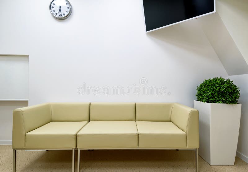 Modern office interior stock image. Image of monitor - 28957427
