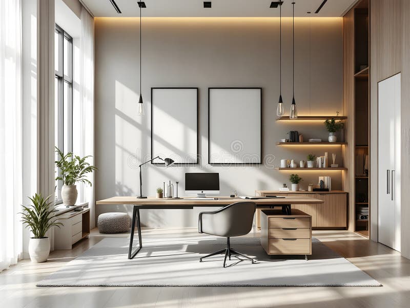 Professional and Stylish Modern Office Design with Glass Partitions ...