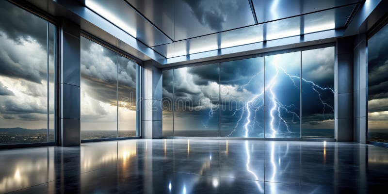 Stormy Modern Interior Stock Illustrations – 890 Stormy Modern Interior ...