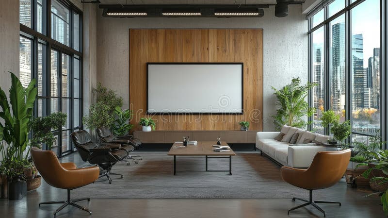 Modern Office Meeting Room Design with Open Space and Natural Light ...