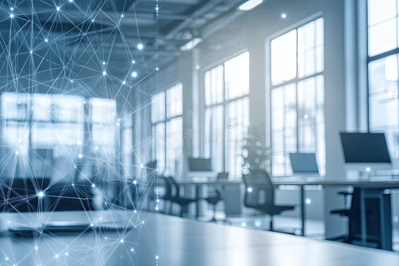 Generated Networked Office Space Stock Illustrations – 15 Generated ...