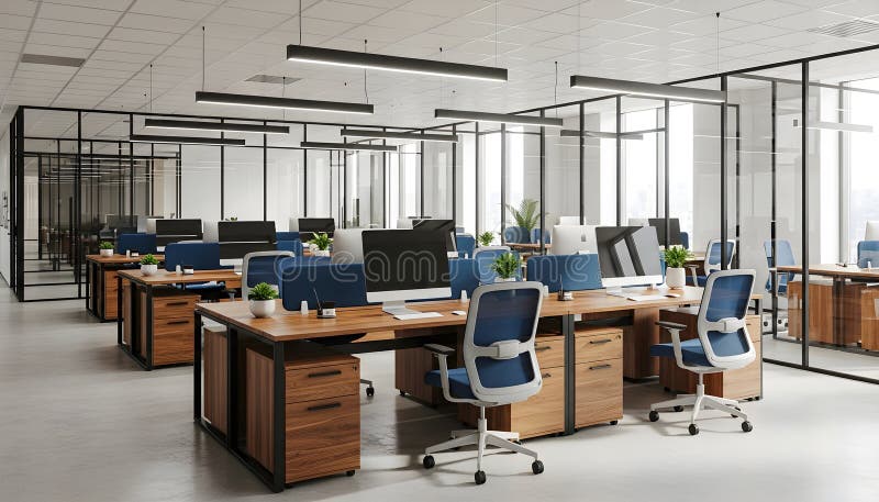 Multiple Identical Workstations Stock Illustrations – 1 Multiple Identical Workstations Stock ...