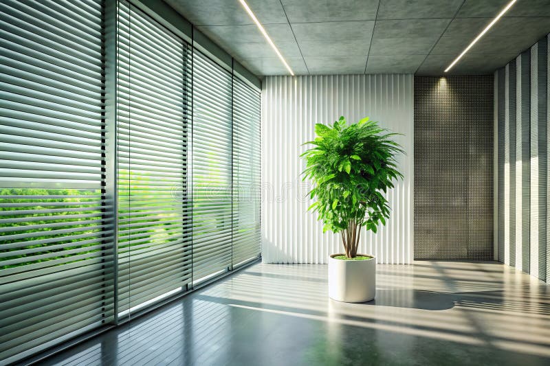 Modern Office Partition Designs with Blinds Enhancing Privacy and Style ...