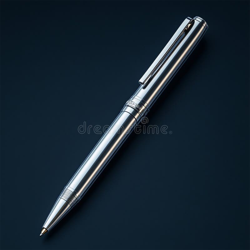 Modern Office Pen Mockup and Realistic Pen Branding Layout Style Stock ...