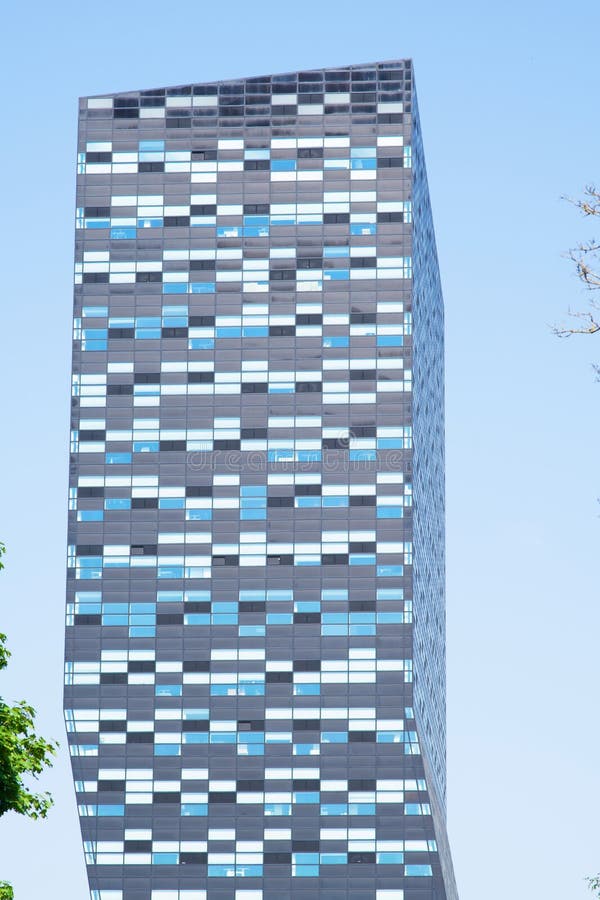 Modern office skyscraper editorial stock photo. Image of business ...