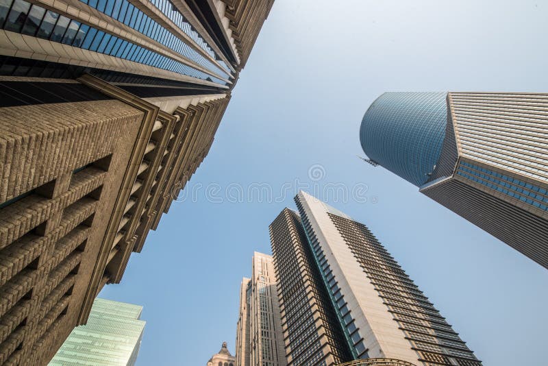 Modern office skyscraper stock image. Image of growth - 68662585