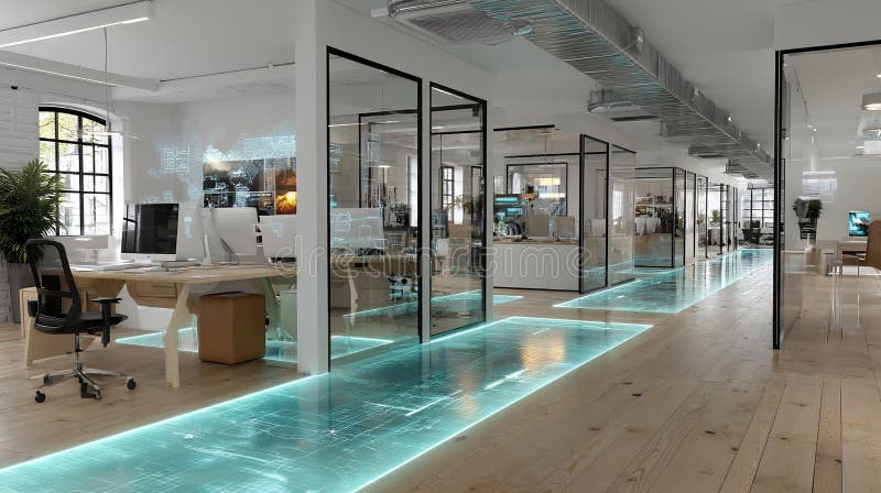 Enclosed Workstations Stock Illustrations – 91 Enclosed Workstations ...