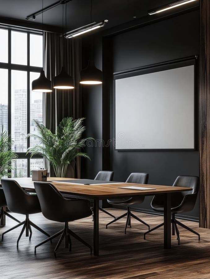 Modern Office Space stock image. Image of chairs, sleek - 387317457