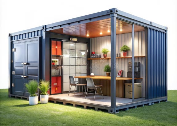 Modern Office Workspace Design: Innovative Shipping Container ...