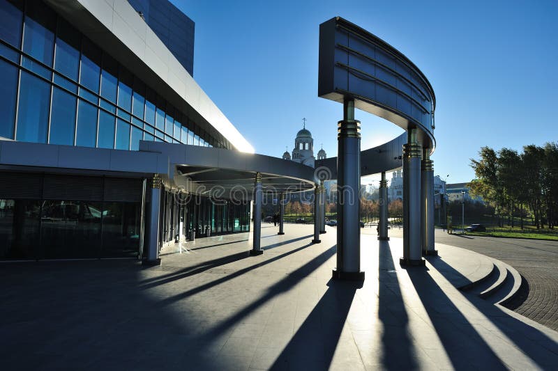 Modern and Old Architecture Stock Image - Image of building ...