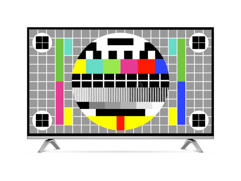 Tv Test Pattern Vector Stock Illustrations – 332 Tv Test Pattern Vector ...