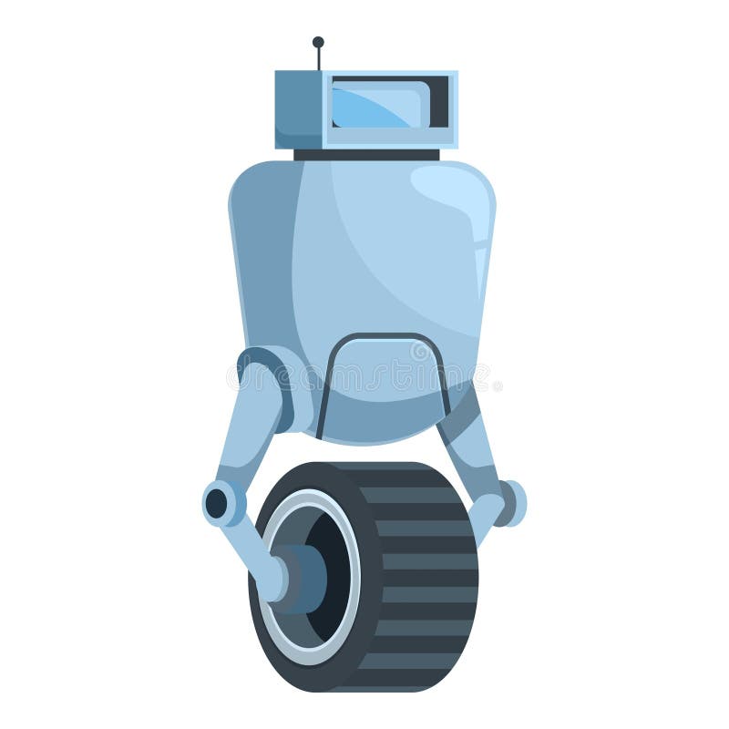 Modern One Wheeled Robot Balancing with Antenna on Head Stock ...