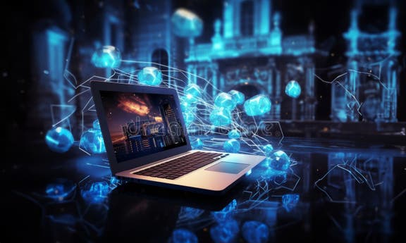 Modern Online Banking Interface Displayed on a Digital Screen.Generated ...