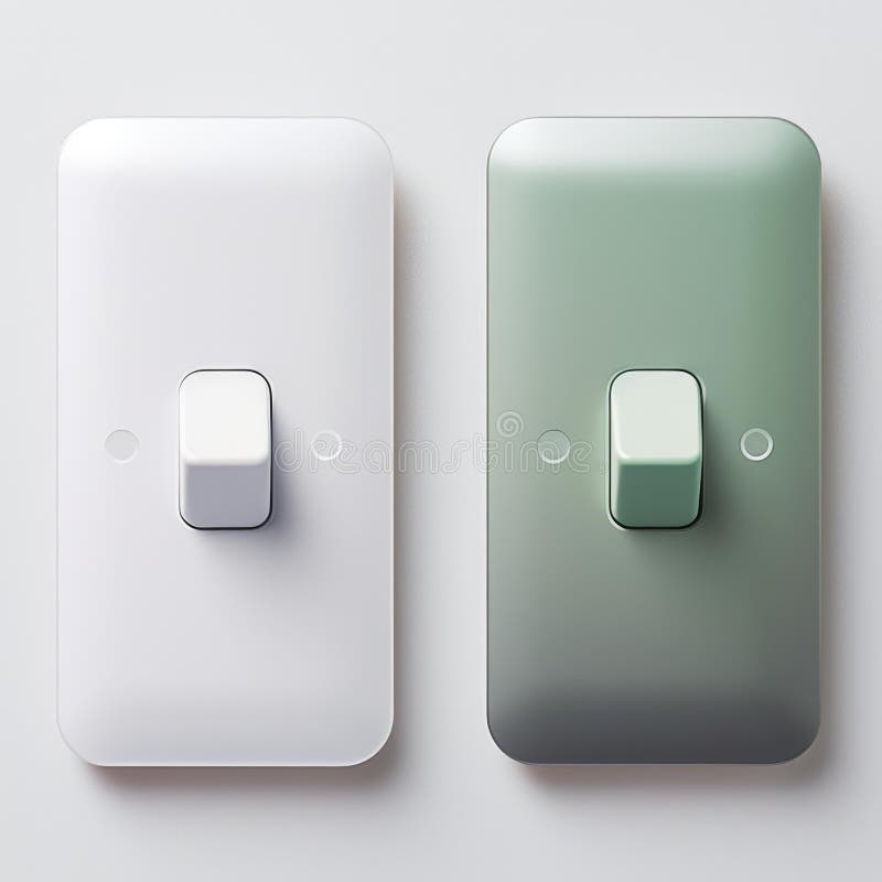 Modern Onoff Trapezoid Toggle Switch Design, Ai Generated Stock ...