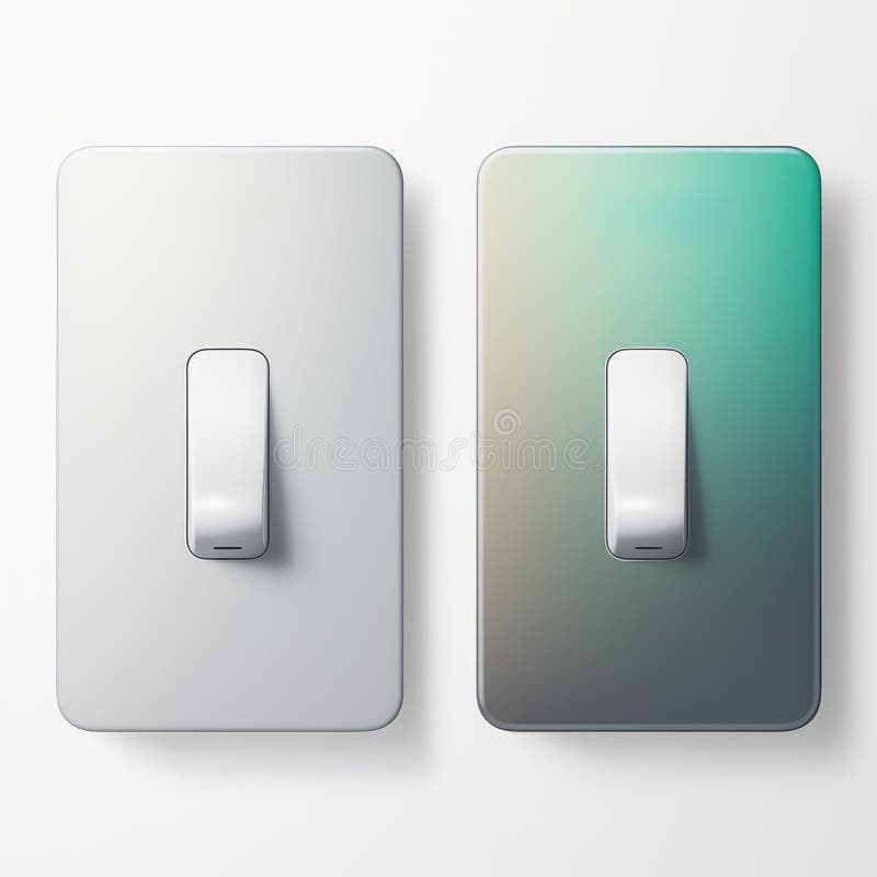 Modern Onoff Trapezoid Toggle Switch Design, Ai Generated Stock ...