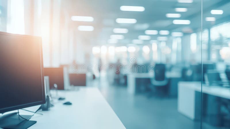 Modern Open Office Bright and Airy Inviting Atmosphere for ...