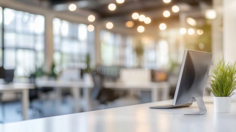 Modern Open Office Space with Natural Light and Ergonomic Design for ...