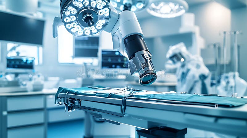 Modern Operating Room Showcasing Cutting-Edge Medical Technology and ...