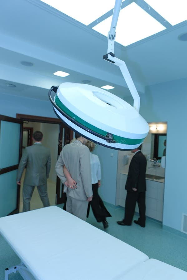 Photograph of the modern operating theatre