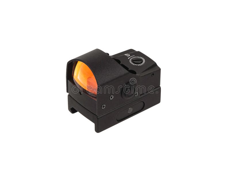 Modern Optical Collimator Sight. Aiming Device for Shooting at Short ...