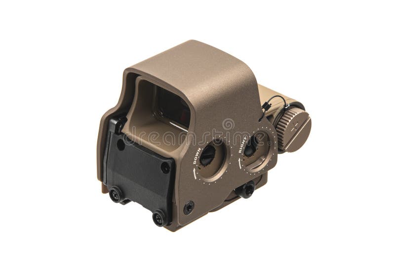 Modern Optical Collimator Sight. Aiming Device for Shooting at Short ...