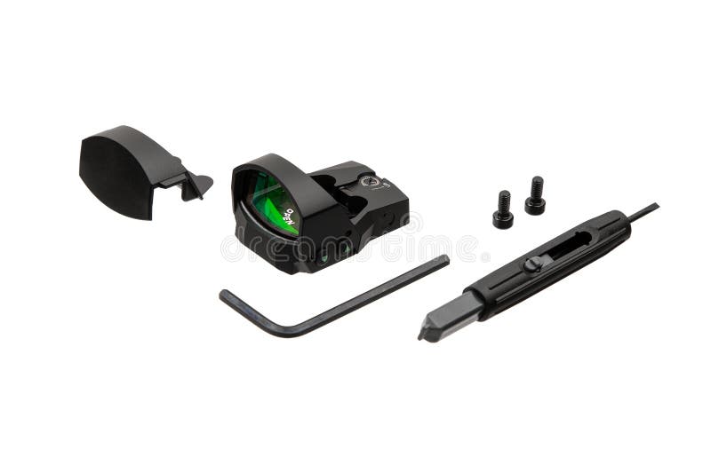 Modern Optical Collimator Sight. Aiming Device for Shooting at Short ...