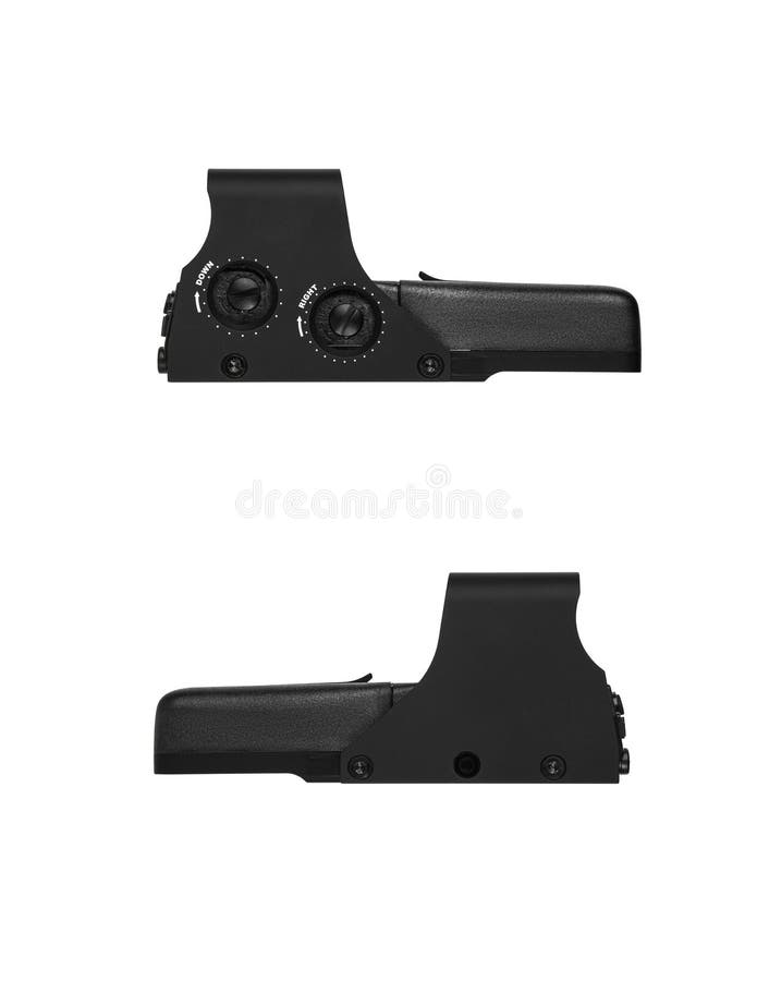 Modern Optical Collimator Sight. Aiming Device for Shooting at Short ...