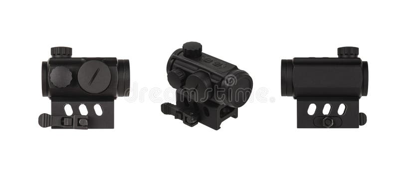 Modern Optical Collimator Sight. Aiming Device for Shooting at Short ...