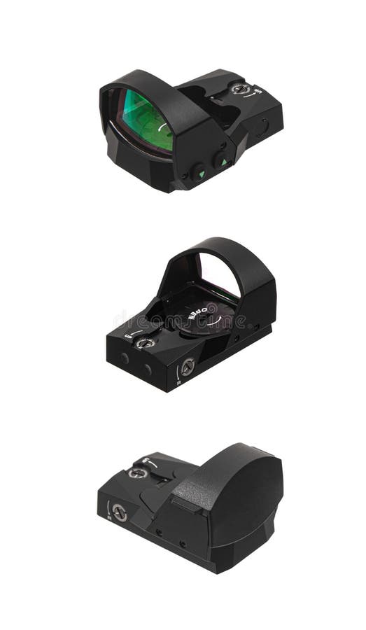 Modern Optical Collimator Sight. Aiming Device for Shooting at Short ...