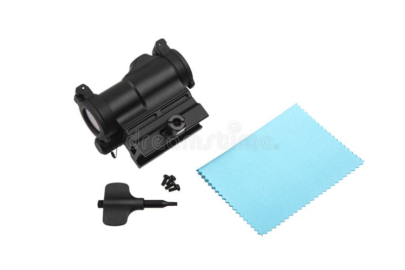 Modern Optical Collimator Sight. Aiming Device for Shooting at Short ...