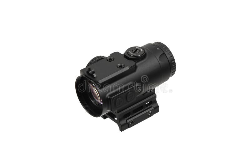Modern Optical Sight for Sniper Rifles. Aiming Device for Shooting at ...