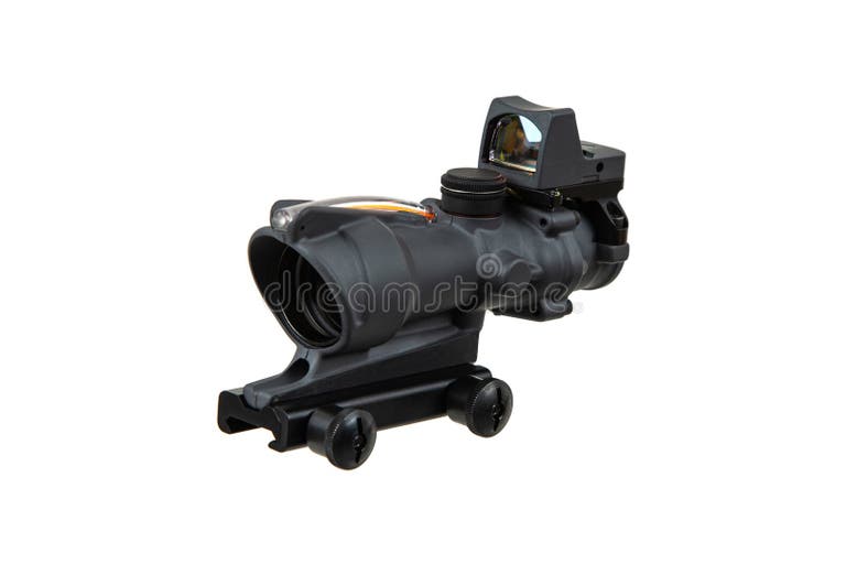 Modern Optical Collimator Sight. Aiming Device for Shooting at Short ...