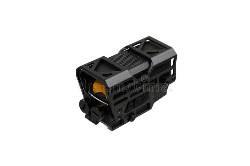 Modern Optical Collimator Sight. Aiming Device for Shooting at Short ...