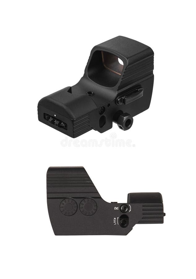Modern Optical Collimator Sight. Aiming Device for Shooting at Short ...