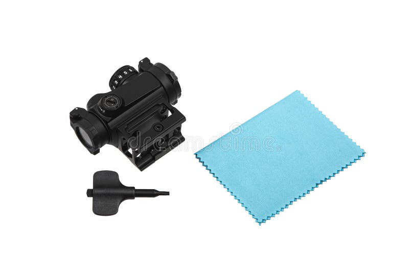 Modern Optical Collimator Sight. Aiming Device for Shooting at Short ...