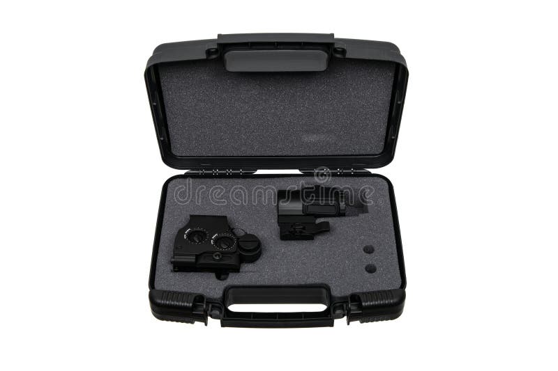 Modern Optical Collimator Sight with Magnifier. Aiming Device for ...