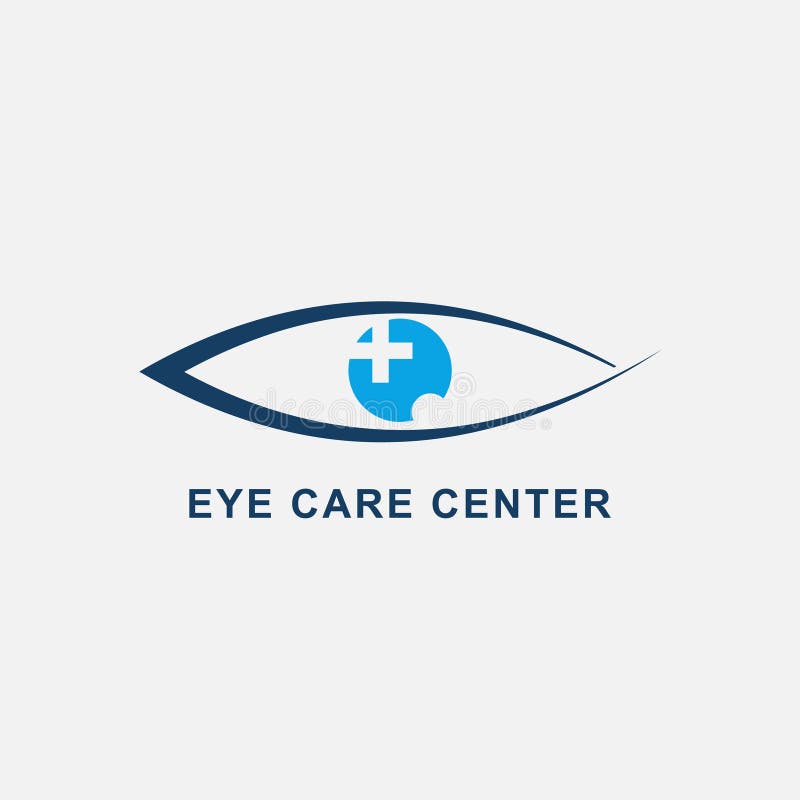 Modern Optical Eye Logo Icon Vector. Flat Vector Logo Design Template ...