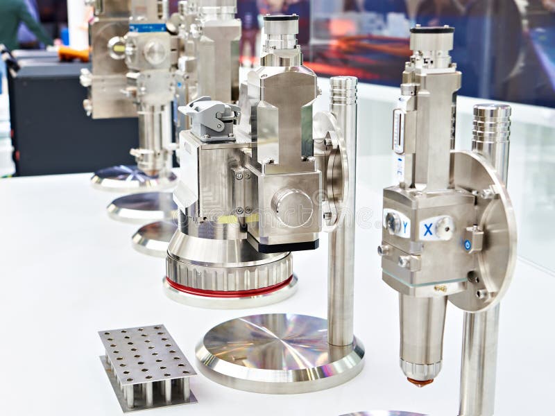 Modern Optical Systems for High-precision Welding Stock Photo - Image ...