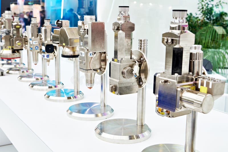 Modern Optical Systems for High-precision Welding Stock Image - Image ...