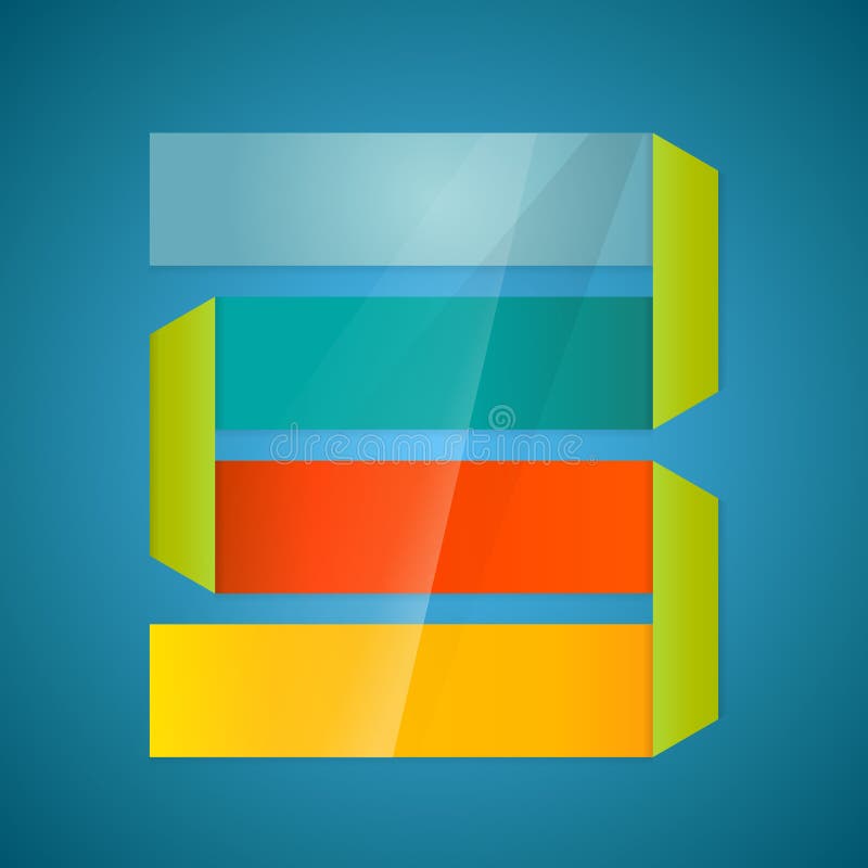 Option Banner Design. Infographic Web Elements Backdrop Template Stock ...