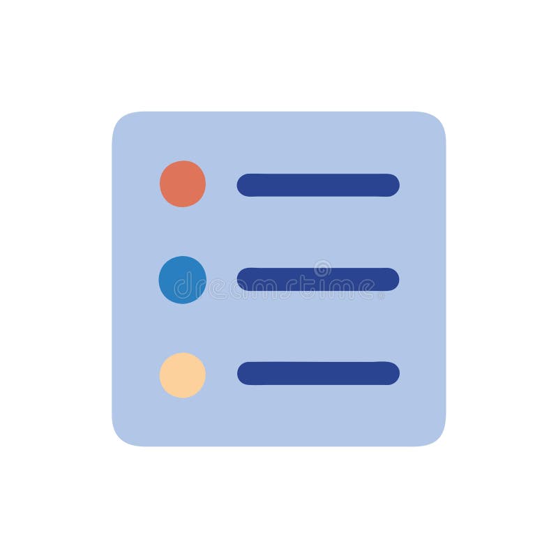 Modern Options Icon for Decision Making Stock Illustration ...